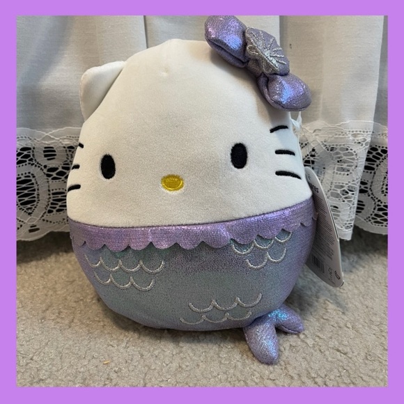 Squishmallows | Toys | Hello Kitty Mermaid Squishmallow | Poshmark